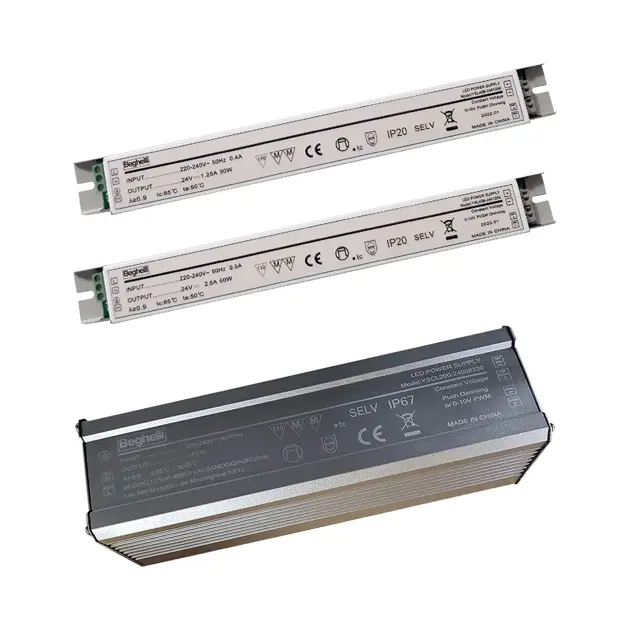 Strip LED: EcoLED Strip Drivers Push to Dim IP20 and IP67 Lighting