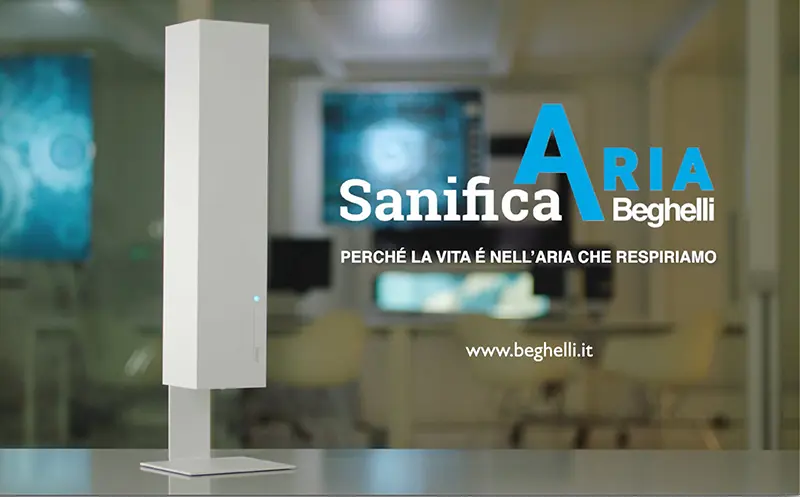 SanificaAria Beghelli back in... - Beghelli