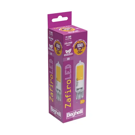 ZAF BISP LED 650LM 5W G9 3K Zafiro LED