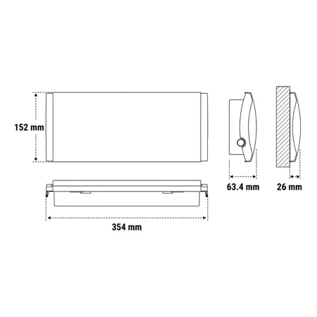 F65 LED GL IP65 SE 1/1.5/3 LF Apparecchi